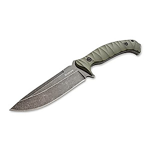 Boker 02LG115 Persian Fixed Knife with 440 Stainless Steel Blade, 4-3/4", Magnum