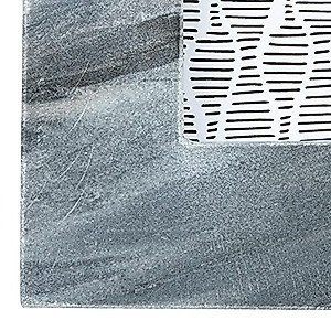 Main + Mesa Marble Photo Frames, Set of 2 (4x6” and 5x7”)