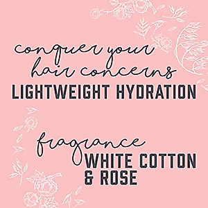 Aveeno Blend Sulfatefree Shampoo for Light Moisture Soothed Scalp Gentle Cleansing Shampoo With Nourishing Oat Paraben Dyefree, White Cotton, 12 Fl Oz