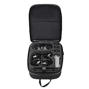 PONYRC Portable Hard Case Backpack for DJI Avata, FPV Goggles V2/ Goggles 2/ Goggles Integra, Waterproof Bag for DJI Avata Drone, Motion Controller and Other DJI Avata Accessories