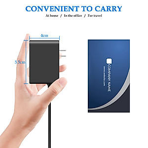 MULTIM 5V Shaver Power Charger Supply Compatible with Andis 17165 17150 ProFoil Lithium TS-1 TS-2 Replacement AC DC Power Adapter Cord