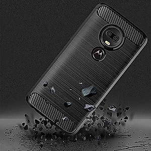 Ytaland Case for T-Mobile REVVLRY+ Plus, Soft TPU Case Shockproof Back Cover with Tempered Glass Screen Protector and Glass Protector for Camera (Navy)