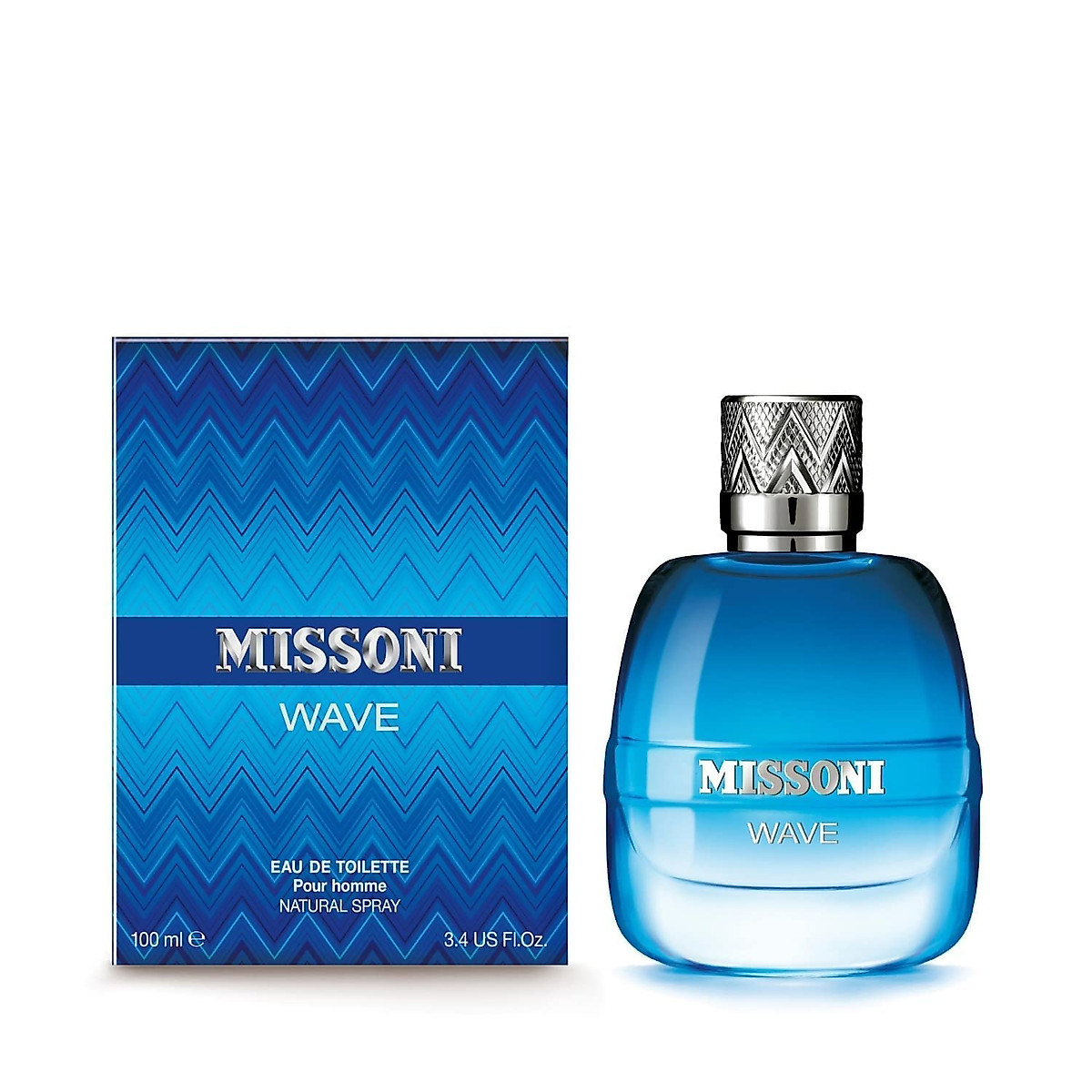 Missoni Missoni Wave Men EDT Spray, 3.4 Fl Oz (Pack of 1)