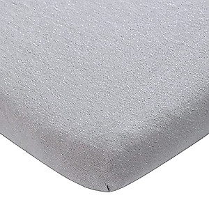 Travel Crib Sheet 100% Organic Cotton Fits Guava Lotus, Baby Bjorn, Dream on Me Travel Crib Light Playard, Ultra Soft Breathable Sheet, Unisex, Boys & Girls