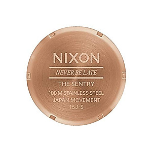 NIXON 51-30 Chrono A083 - All Gold/Black - 300m Water Resistant Men's Analog Fashion Watch (51mm Watch Face, 25mm Stainless Steel Band)