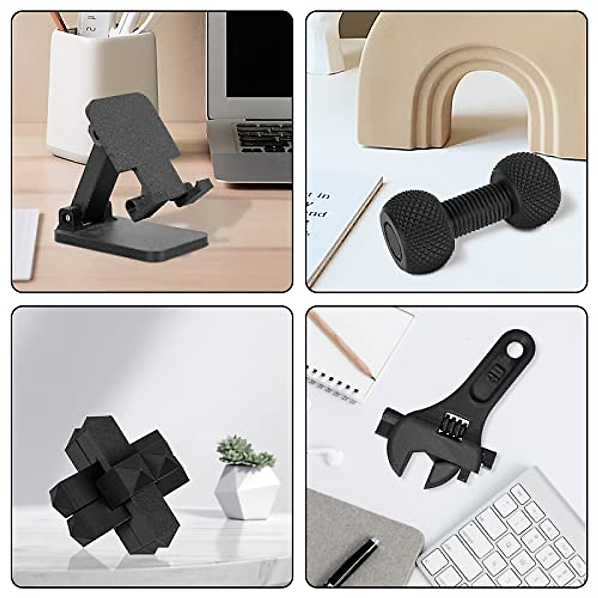 TRONXY Carbon Fiber Filament 1.75mm, Carbon Fiber PLA 3D Printer Filament, High-Accuracy +/- 0.05 mm, Carbon Black Pla Filament for Most 3D Printers, 1KG Spool(2.2 lbs)