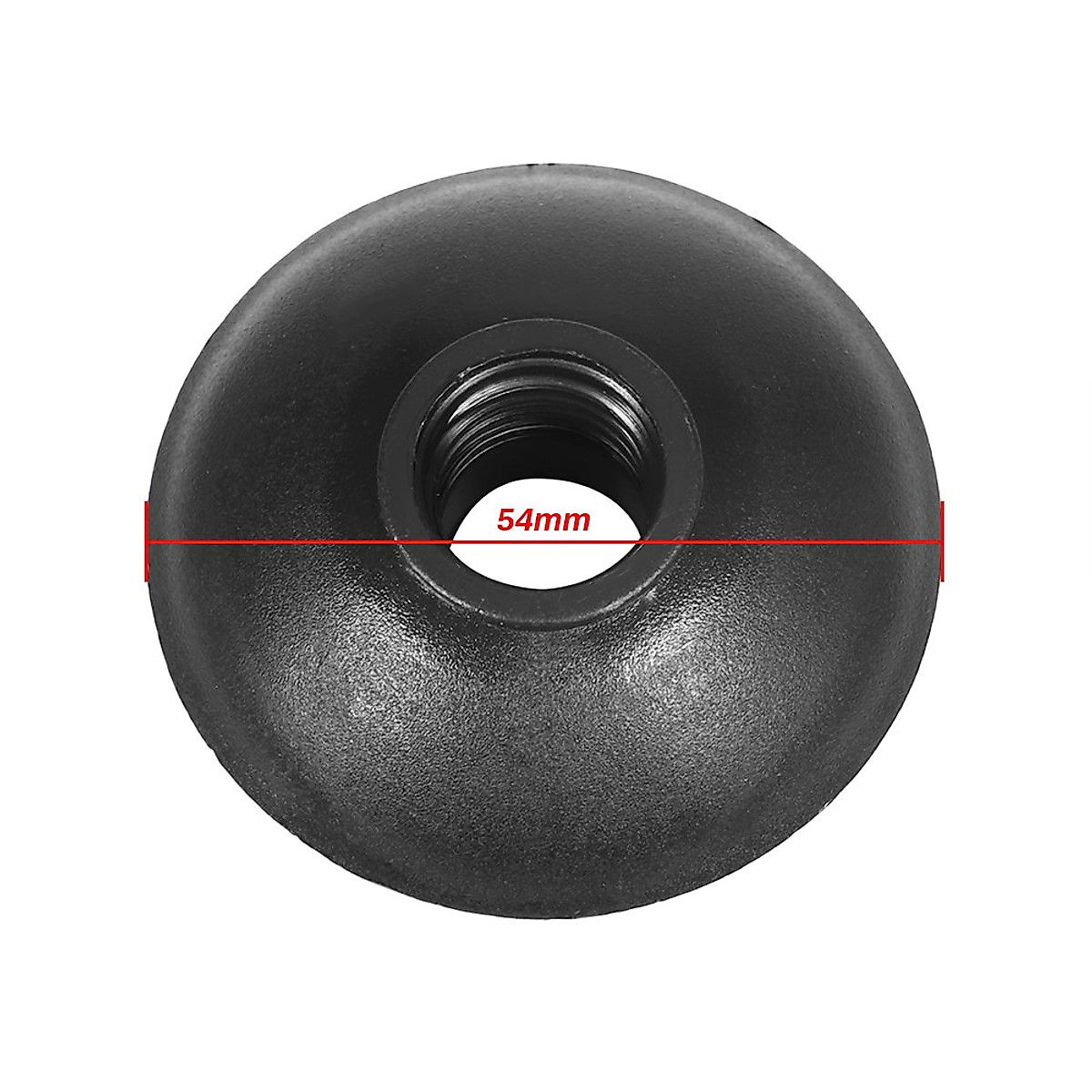 VGEBY 12Pcs Black Trekking Pole Basket Round Snow Ski Mud Basket Hiking Walking Stick Replacement Accessory Trekking Pole Baskets Ski Pole Basket Snow Baskets for Trekking Poles