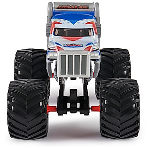 Monster Jam, Official Lucas Stabilizer Monster Truck, Collector Die-Cast Vehicle, 1:24 Scale, Kids Toys for Boys and Girls Ages 3 and up