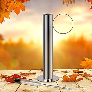 Maple Syrup Hydrometer Test Cup for Making Maple Syrup - Stainless Steel