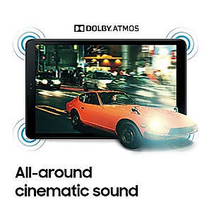 Samsung Electronics SM-T590NZKAXAR Galaxy Tab A, 10.5", Black (Renewed)