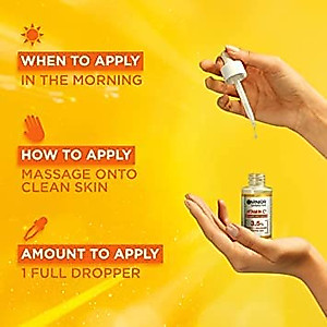 Garnier Skin Naturals Glow and Anti-dark spots Brightening Serum, 30ml