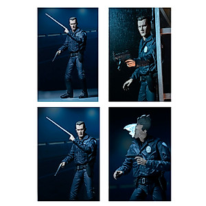 NECA Collectible Ultimate T-1000 Motorcycle Cop Terminator 7" Scale Action Figure