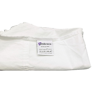 3 Piece Embrace Hotel Duvet Set | 100% Supima Cotton | 1 Duvet & 2 Pillow Shams (King (U.S. Standard))