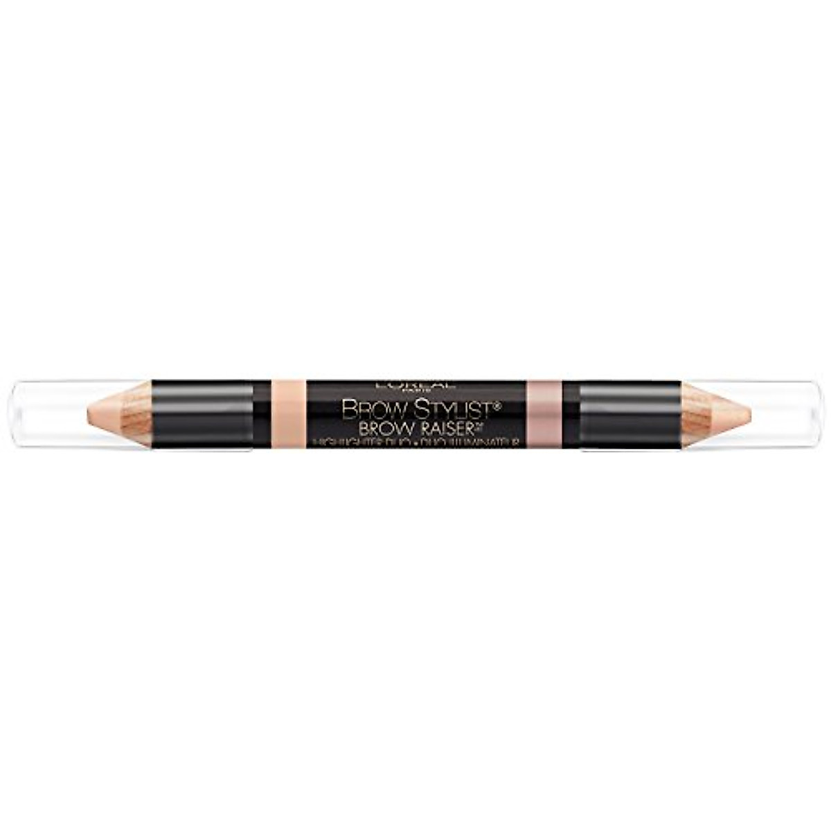 L'Oreal Paris Cosmetics Stylist Brow Raiser Highlighter Duo, Light, 0.16 Ounce