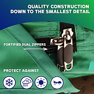 YardStash Bike Storage Tent Heavy Duty, Outdoor, Portable Shed Cover for Bikes, Lawn Mower, Garden Tools for Waterproof, Heavy-Duty Tarp to Protect from Rain, Wind and Snow, Spring Cleaning Essential