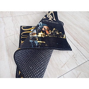 Scarface Rug, Tony Montana Rug, Fan Rug, Themed Rug, Custom Gift Unique, Home Decor, Area Rug, Gift for Him, Patterned Rug, Non Slip Rug rughouse34_313.5 (47”x70”)=120x180cm