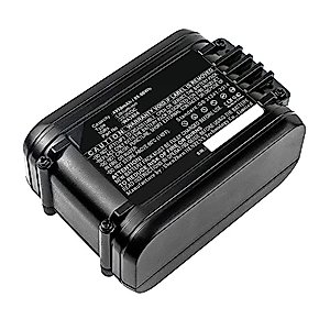 Synergy Digital Lawn Mower Battery, Compatible with Pattfield PE-AHH 20 Lawn Mower, (Li-ion, 20V, 4950mAh) Ultra High Capacity, Replacement for Worx WA3553 Battery