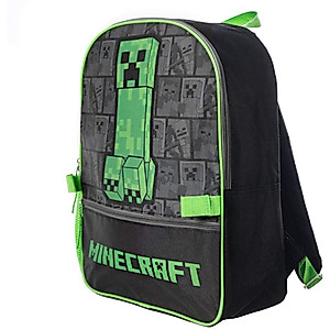 Minecraft Backpack with Lunch Box for boys