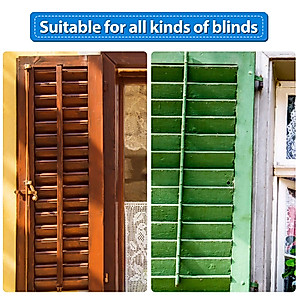 40 Pieces Plantation Shutter Repair Kit Replacement Louvers Staples Window Blind Tilt Rod Operable Plantation Silver Missing Metal Indoor Louver Staples Tools Repair