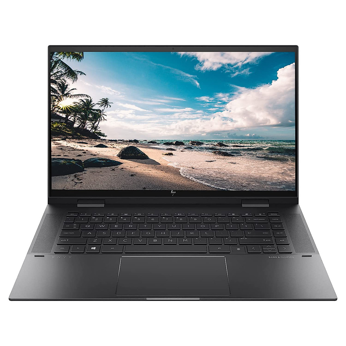 HP Envy x360 2-in-1 Laptop, 15.6" FHD Touchscreen, AMD Ryzen 5 5500U Processor, 8GB RAM, 256GB PCIe SSD, Webcam, SD Card Reader, HDMI, Backlit KB, Wi-Fi 6, Windows 11 Home