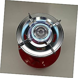 INOOMP Liquefied Gas Burner Single Burner Propane Stove Camping Stove Burner Camp Stove Mini Wood Portable Gas Stove Small Gas Stove Portable Travel Butane Stove Middle East Zinc Alloy