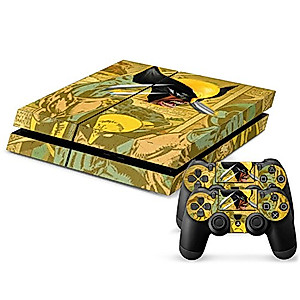 ModFreakz® Console/Controller Vinyl Skin Set - Claw Comic Guy Logan for PS4 Original