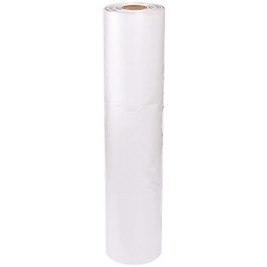 Aviditi 48" x 46" x 72" Pallet Covers/Bin Liners, 1 Mil, Clear, Perforated Roll, Use to Protect Pallets and Equipment During Shipment or Storage (1 Roll of 100)