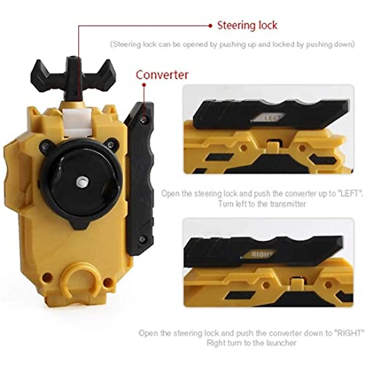 XIXIPOPOMT 12 Pcs Gyros Burst Turbo Gyros Top Evolution Metal Fusion Burst Gyro Toy Battle Gyro Battling Tops Game Set with 12 Spinning Top and 3 Launchers, Age 6+