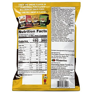 Baby Star Crunchy Ramen Snack Wide - Tonkotsu 2.46oz (6 Pack)