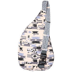 KAVU Polar Rope Sling Crossbody Fleece Polyester Bag - Winter Arcade