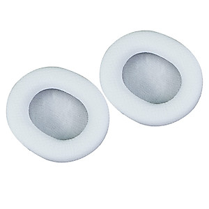 Sinowo Ear Pads Cushions Replacement for SteelSeries Arctis 1/Arctis 3/Arctis 5/Arctis 7/Arctis 9X/Arctis Pro/Arctis Prime Headset,Headphone Earpads(White)
