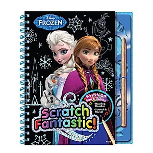 Bendon Frozen Elsa & Anna Coloring and Activity Book | Elsa Coloring Book | Scratch Fantastic (Scratch Off) | Includes Scratch Pen | Officially Licensed