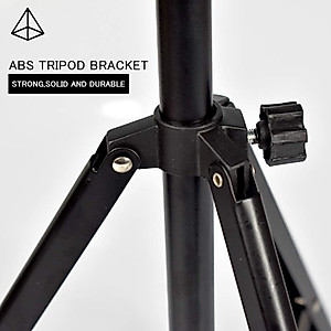 ENNBOM 2-in- 1 Music Stand Portable Folding Sheet Music Stand Adjustable Music Sheet Clip Professional Music Sheet Holder with Carry Bag (Pack of 1)