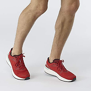 Salomon Sonic 4 Balance Running Shoes for Men, Goji Berry/White/Black, 8.5