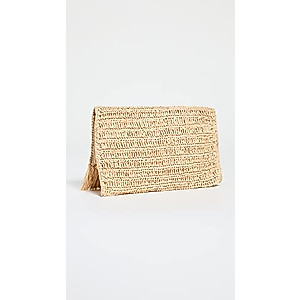 Mar Y Sol Women's Lisette Clutch, Natural, Tan, One Size