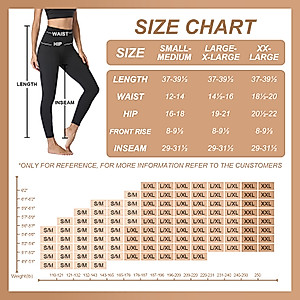 NexiEpoch High Waisted Leggings for Women - Black Tummy Control Compression Soft Yoga Pants for Workout Reg & Plus Size