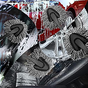 2PCS Super Soft Microfiber Car Dash Duster Brush, Reusable Hand Duster, Interior & Exterior Cleaning Dirt Dust for Car Cleaning Home Kitchen Computer Cleaning Brush Dusting Tool