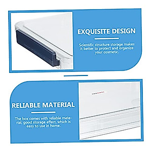 Didiseaon A4 File Organizer Board Game Storage Multifunctional Desk Organizer Plastic Desk Shelf Document Holder Case Clear File Case Desktop File Case Cosmetic Storage Box The Pet Student