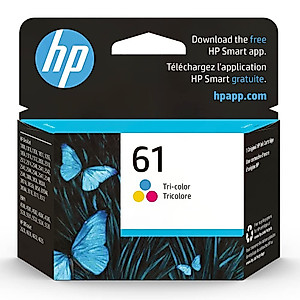 HP 61 | 2 Ink Cartridges | Black, Tri-color | CH561WN, CH562WN
