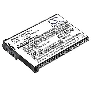Replacement Barcode Scanner Battery for H-oneywell Captuvo SL42 Sled, Dolphin 60s, Dolphin 70e, Dolphin 75e, Healthcare Sled 3.7V 1600mAh