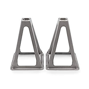 Camco 44561 Olympian Aluminum Stack Jacks, Stabilize and Level Your RV Or Camper - 2 Pack