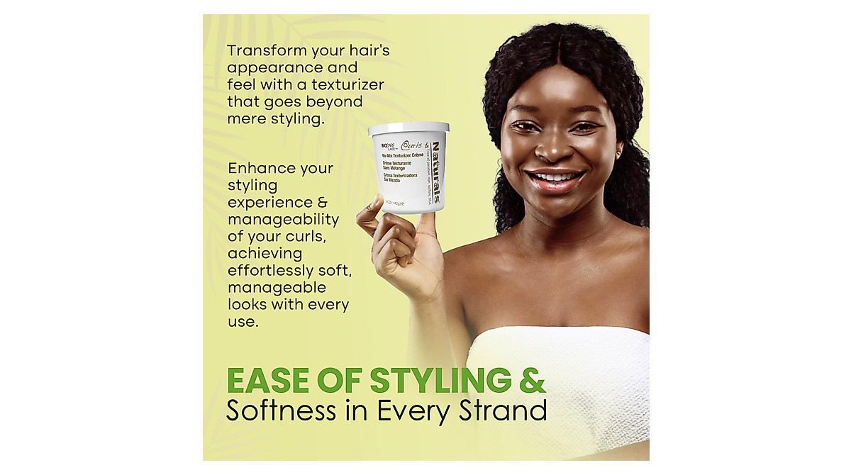 Curls & Naturals Texturizer: Soften Hair with Argan Oil