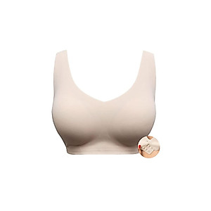 Sendyou SY16 Seamless Mastectomy Bra for Women Breast Prosthesis with Pockets 34-42ABCD Skin