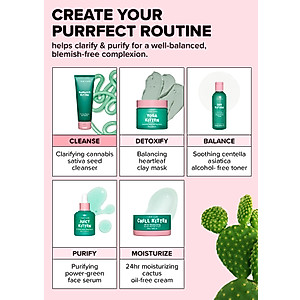 I DEW CARE Acne Facial Foam Cleanser - Namaste Kitten | Clarifying Heartleaf, Makeup Cleansing, Korean Skincare, Vegan, Cruelty-free, Paraben-free