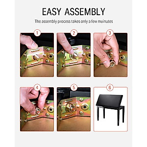 Donner DEP-20 Beginner Digital Piano + Donner Duet Piano Bench