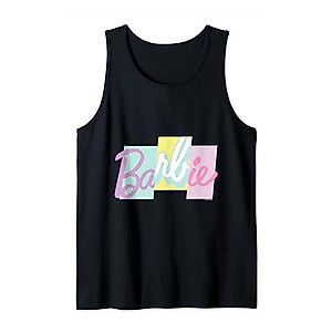 Barbie - Pannel Logo Tank Top
