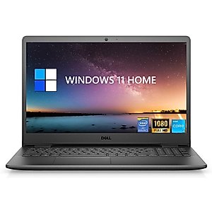 DELL 2023 Inspiron 15 3520 Business Laptop, 15.6" FHD (1920x1080p Intel i3-1115G4 up to 4.1GHz (Beats N4020), UHD Graphics, Carbon Black (12G, 512G SSD, Win 11 Home)