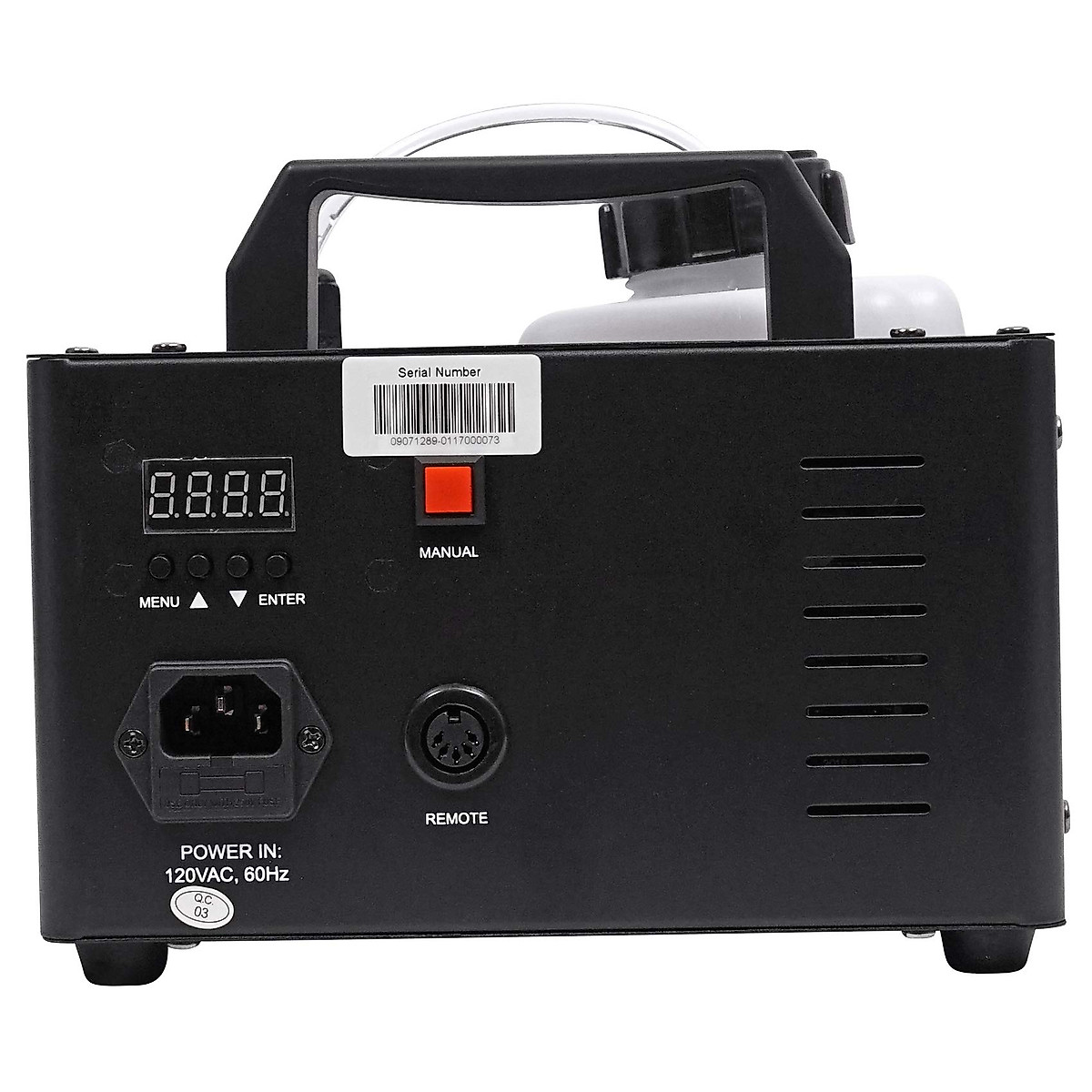 Chauvet DJ Geyser T6 Fog Machine Fogger, RGB Pyrotechnic Light FX+Remote+Fluid