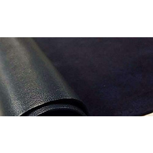 REED Leather HIDES - Cow Skins for Arts & Crafts (8 inches X 11 Inches, Black)