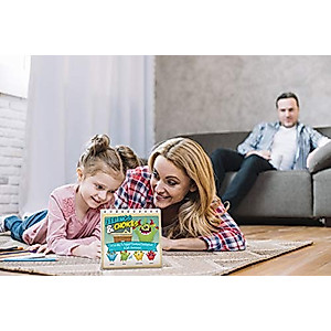 Feelings & Choices Flip Book | Teach 28 Emotions to Kids & Toddlers | Early Learning Feelings Chart & Book Flash Card Alternative | ASD Friendly Teaching Toy | Parents Teachers & Therapist